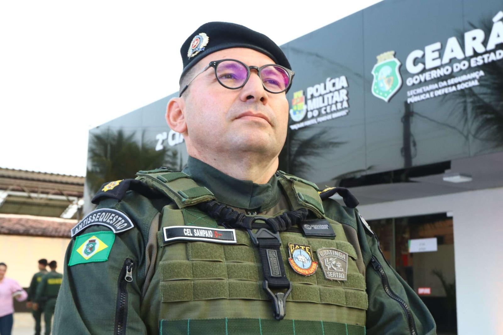 Comando-geral da Polícia Militar do Ceará tem novo titular; saiba quem é Sinval Sampaio ...